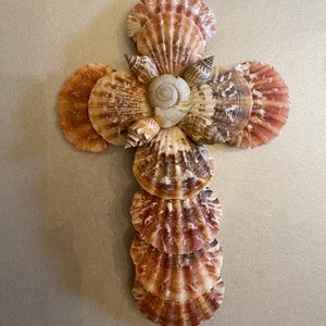 Shell Embellished Crosses, Decorated Cross, Seashell Cross - Etsy