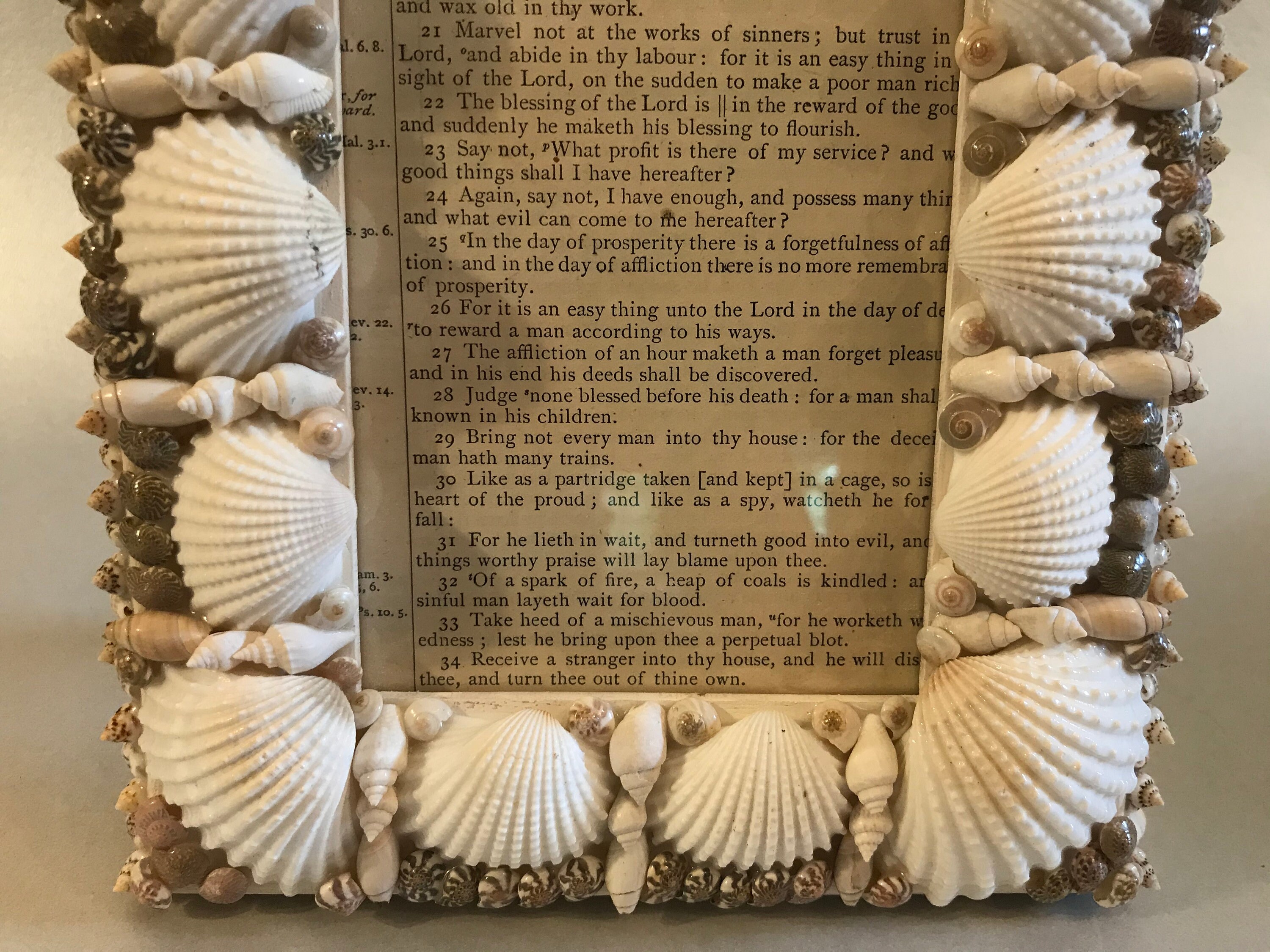 Handmade Shell Frame One of a Kind Seashell Frame Coastal | Etsy