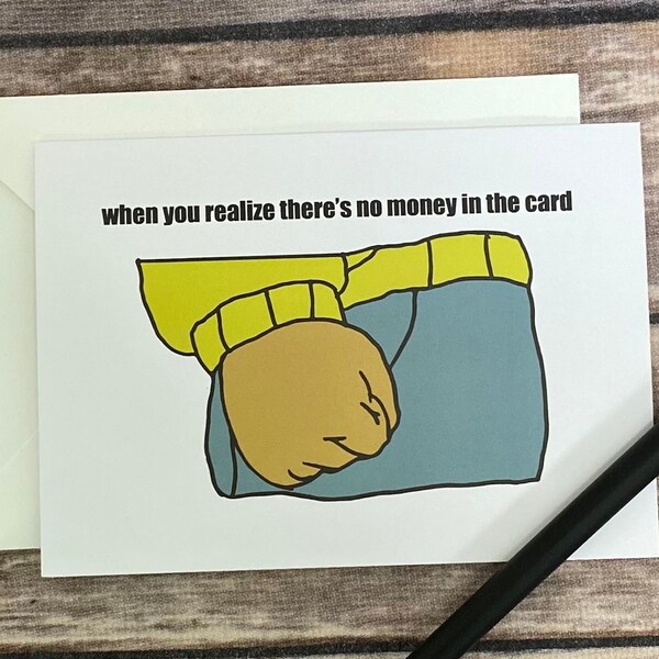 Meme Card - Etsy