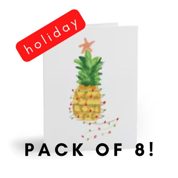 Tropical Christmas Card - Etsy