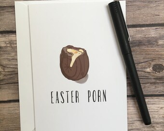 Adult Easter Card | Etsy