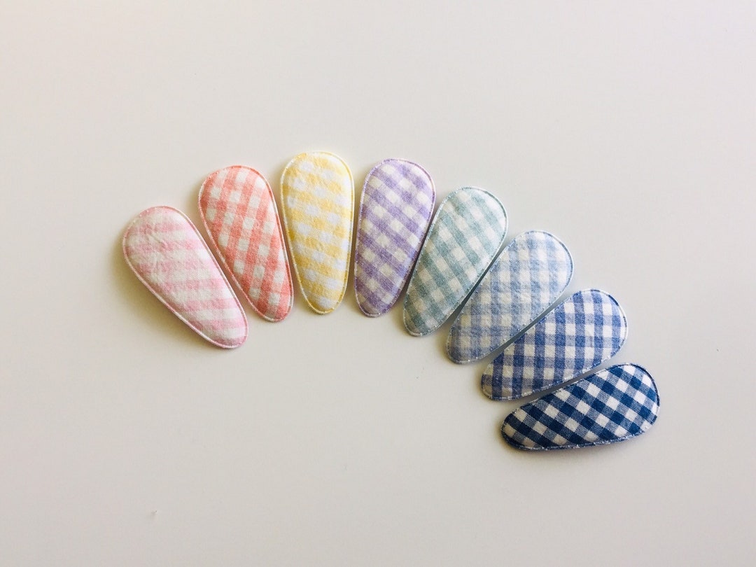 Girls Snap Clip Toddler Snap Clips Fabric Snap Clips Easter Hair Clips ...