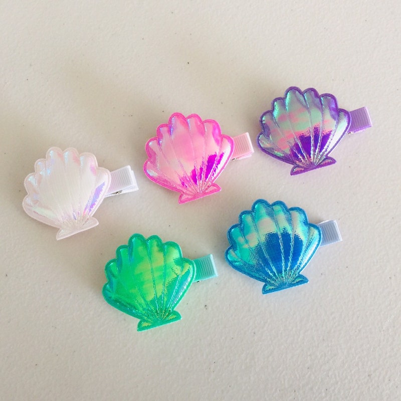 Seashell Hair Clip - Etsy