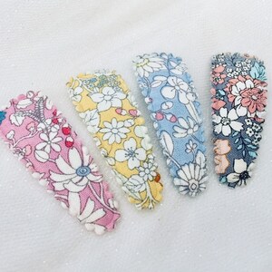 Girls Snap Clips Toddler Snap Clips Snap Clip Sets Flower Snap - Etsy