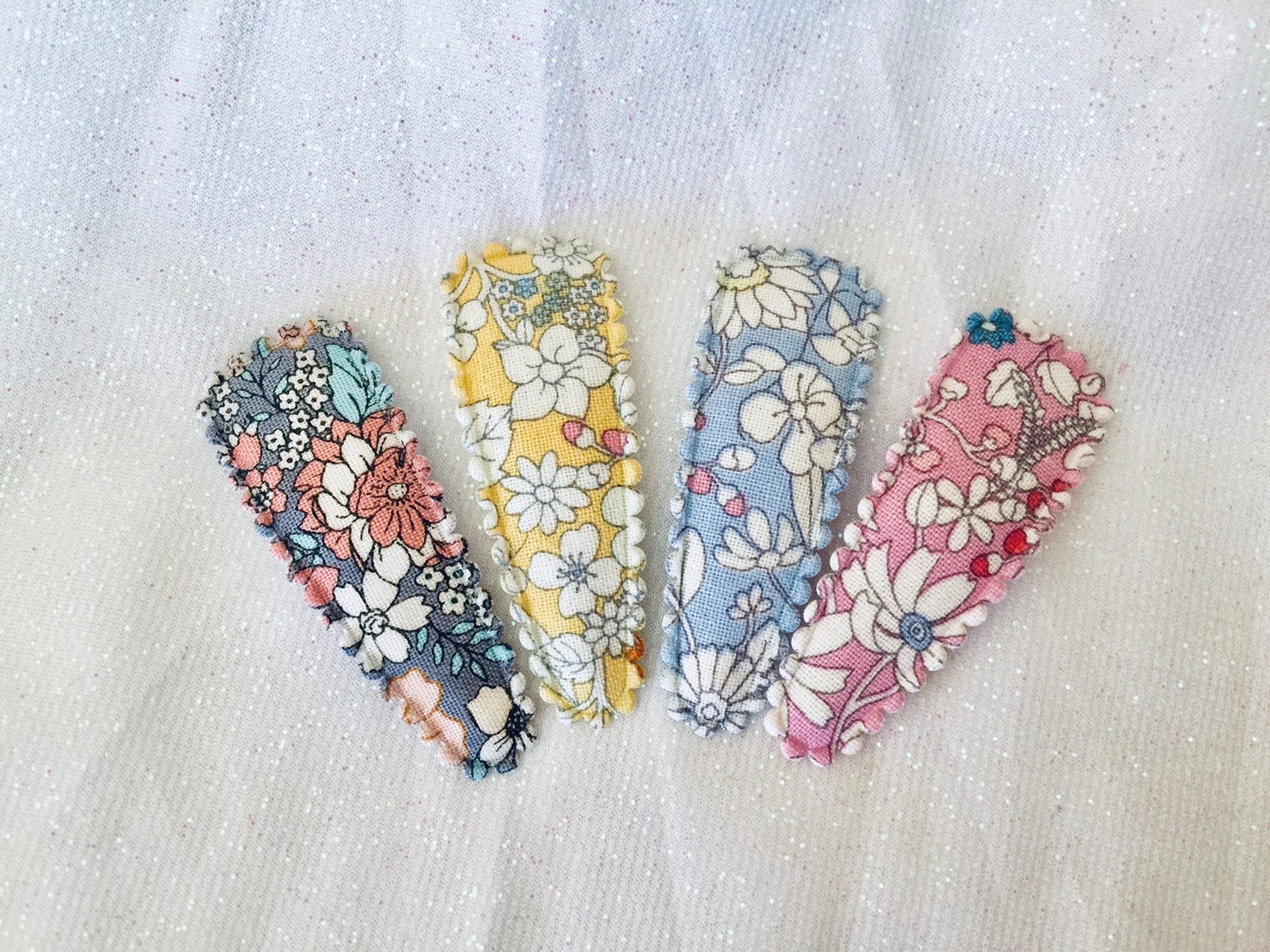 Girls Snap Clips Toddler Snap Clips Snap Clip Sets Flower Snap - Etsy