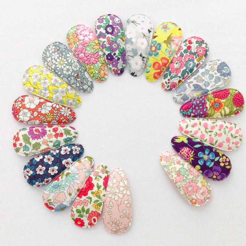 Liberty Baby Bow Clips - Etsy