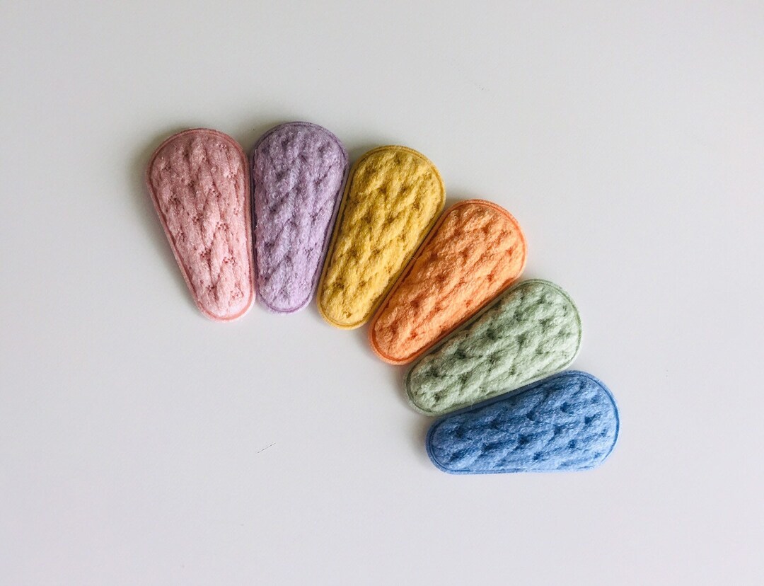 Girls Snap Clip Toddler Snap Clips Fabric Snap Clips Fabric Hair Clips ...