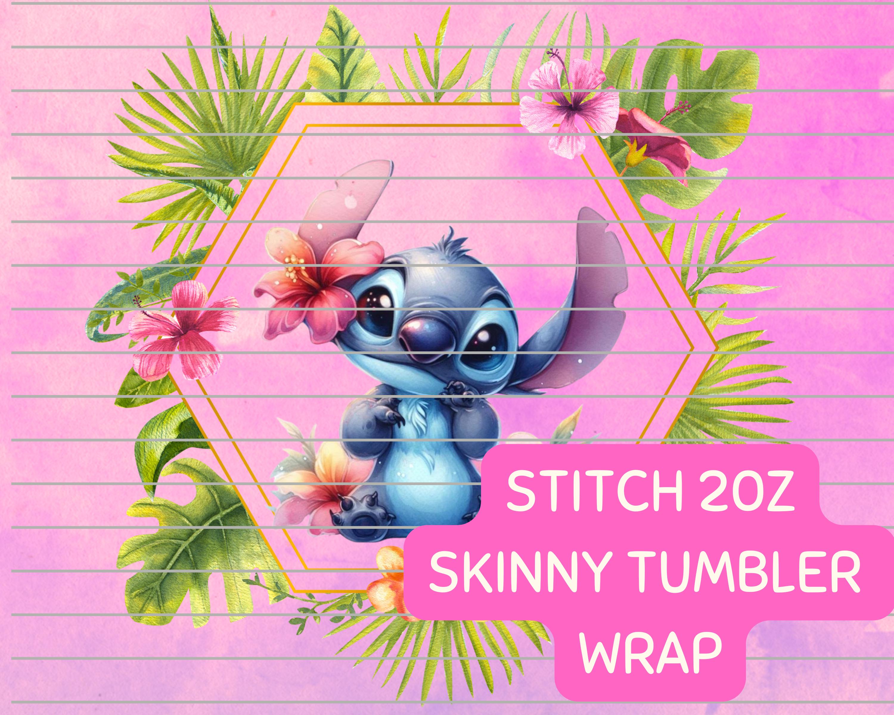 Stitch 20oz Skinny Tumbler Wrap/ Digital Download/ Sublimation/ PNG ...