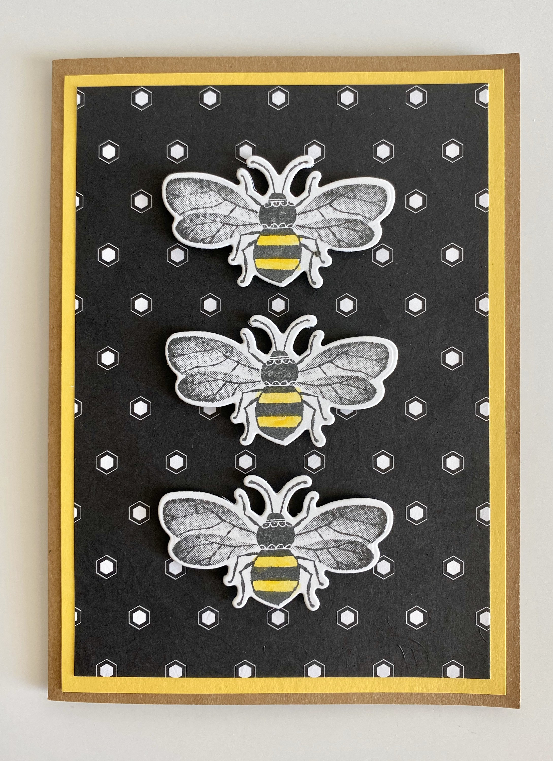 Set of 5 Bee Greeting Cards - Etsy