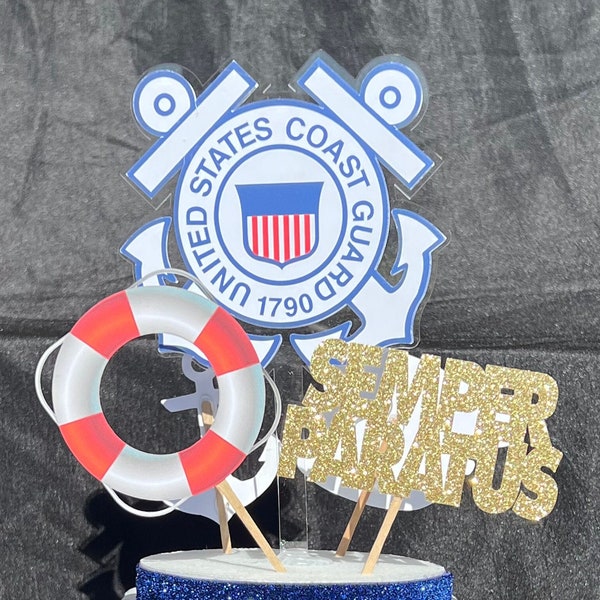 Retirement Decorations Coast Guard - Etsy