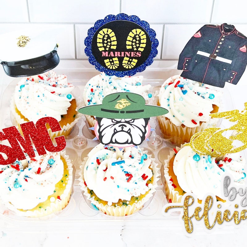 Marine Cake Topper - Etsy