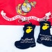 Marine Mom Keychain , Marines Keychain, Marine Corps Gift, Marines ...