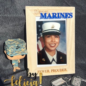 Marines Photo Frame, Marines Photo Album, Marines Corps Gifts, Marine ...