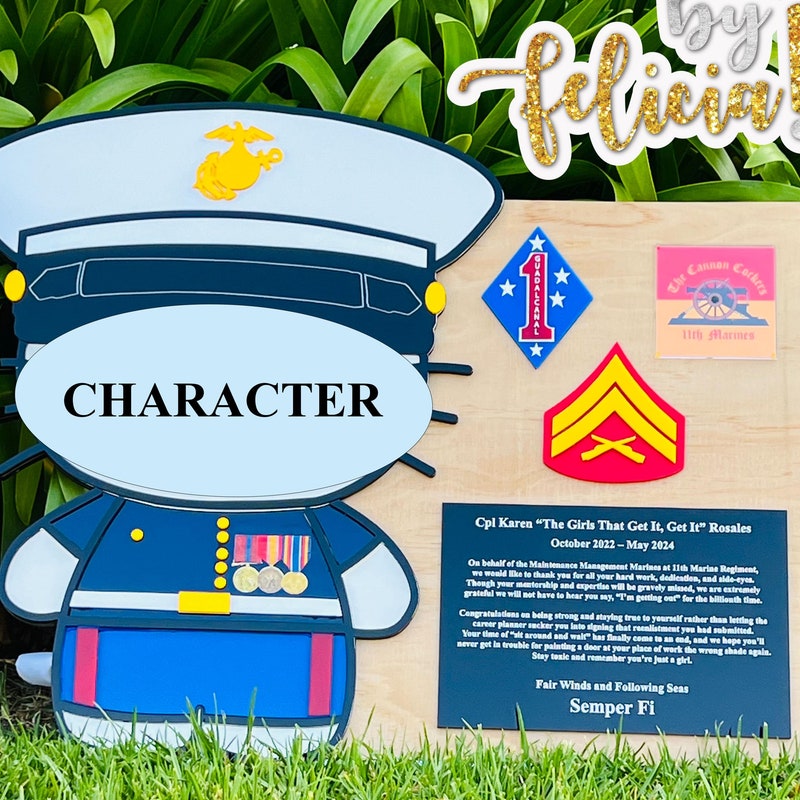 Usmc Plaques - Etsy