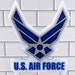 Air Force Cake Topper USAF Cake Topper Air Force Cupcake Topper Air ...