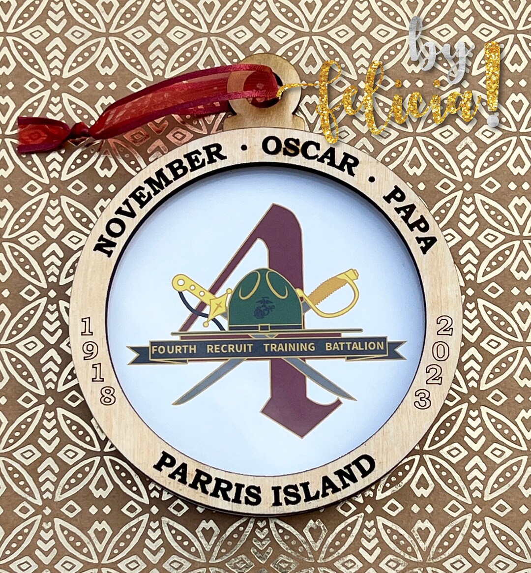 Marine Corps Ornament, 4th Battalion Usmc, USMC Ornament, Marine Corps ...