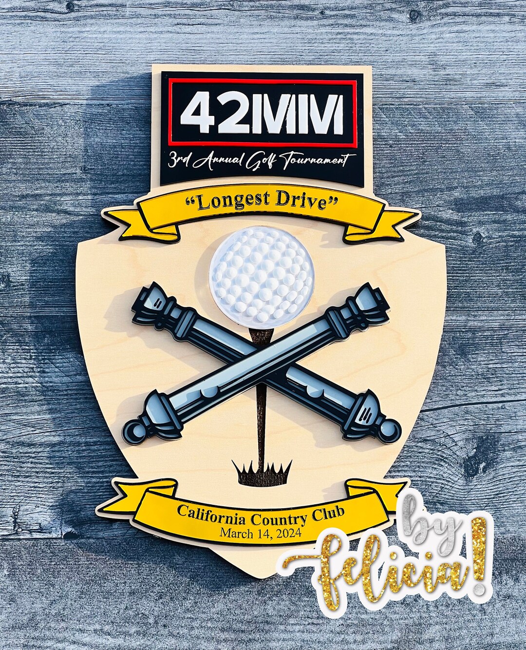 Golf Tournament Plaques, Golf Tournament Gift, Golf Awards, Golf Trophy ...