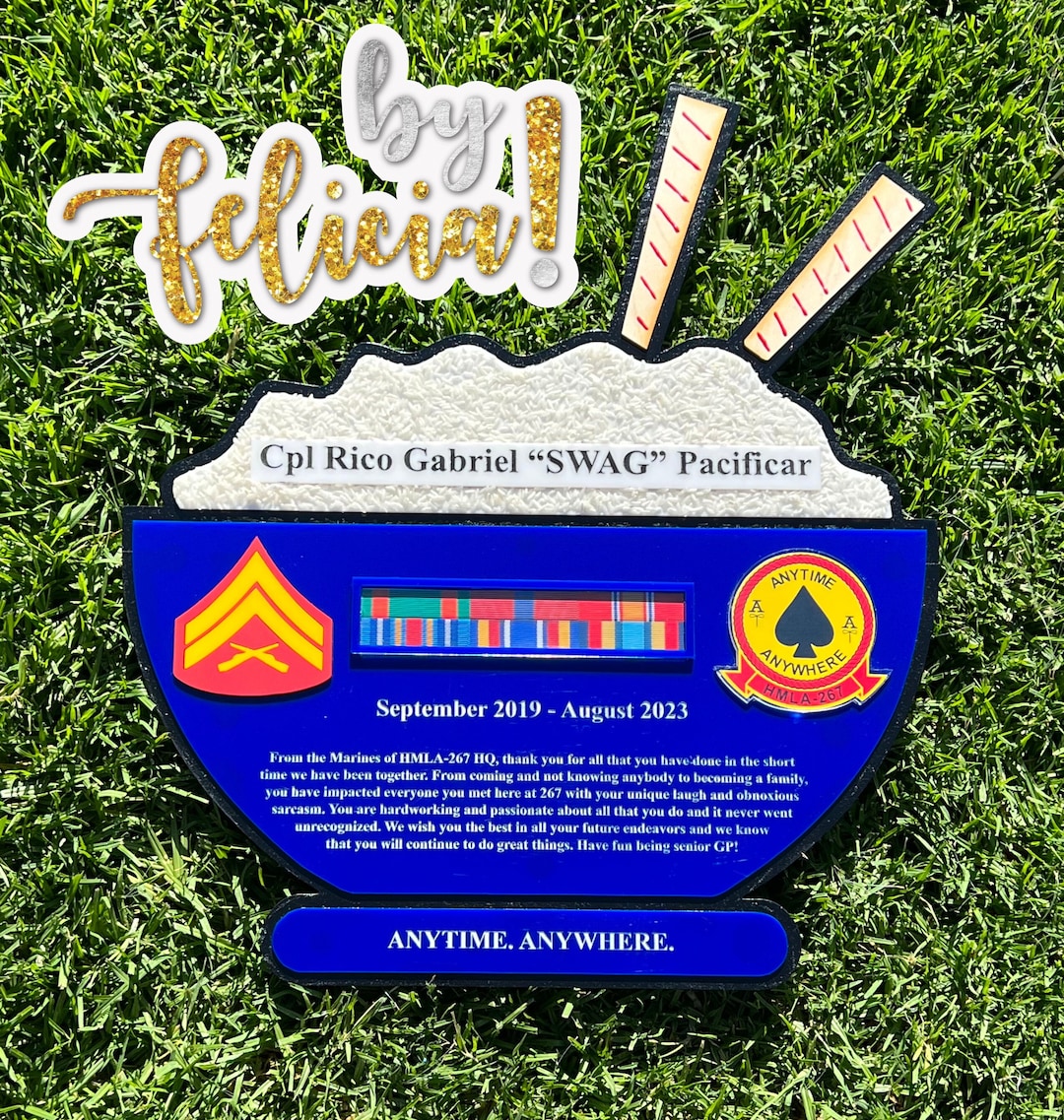 Marine Corps Plaques, Marine Corps Retirement Gift, Marine Corps Gift ...