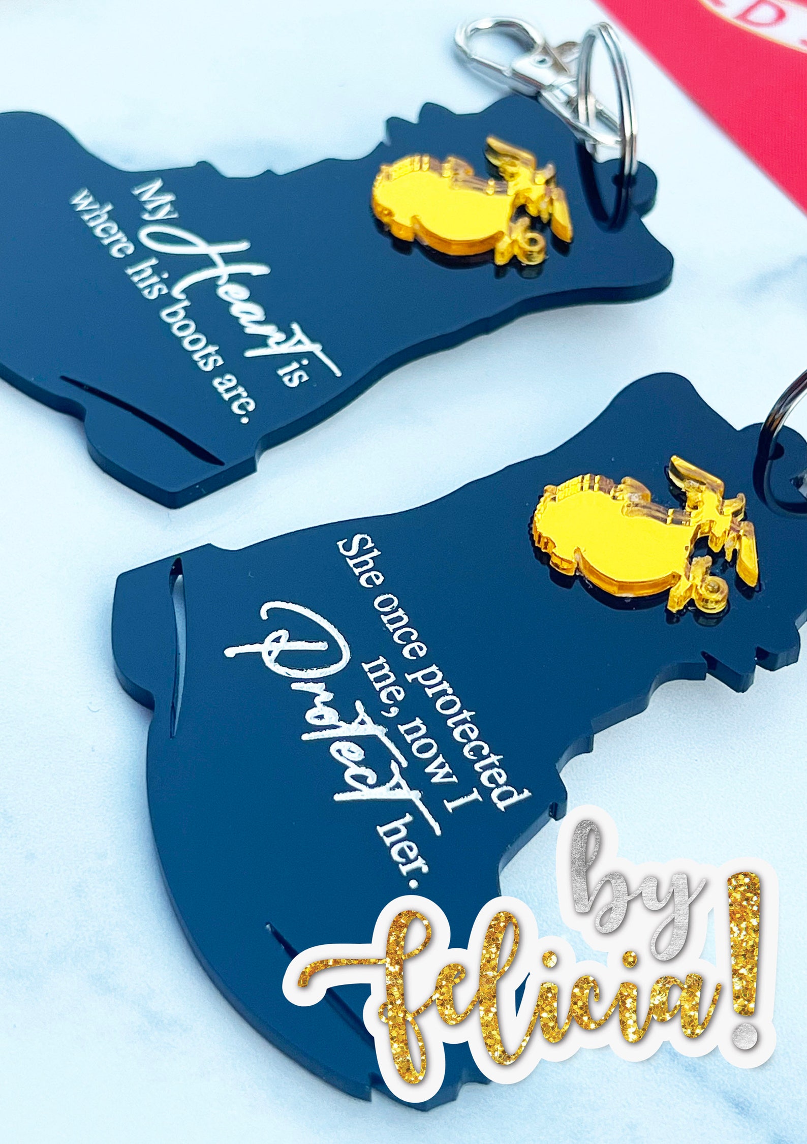 Marine Mom Keychain , Marines Keychain, Marine Corps Gift, Marines ...