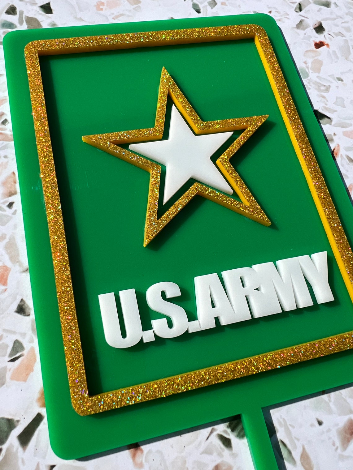 Army Cake Topper Army Cupcake Topper Army Party Decoration | Etsy