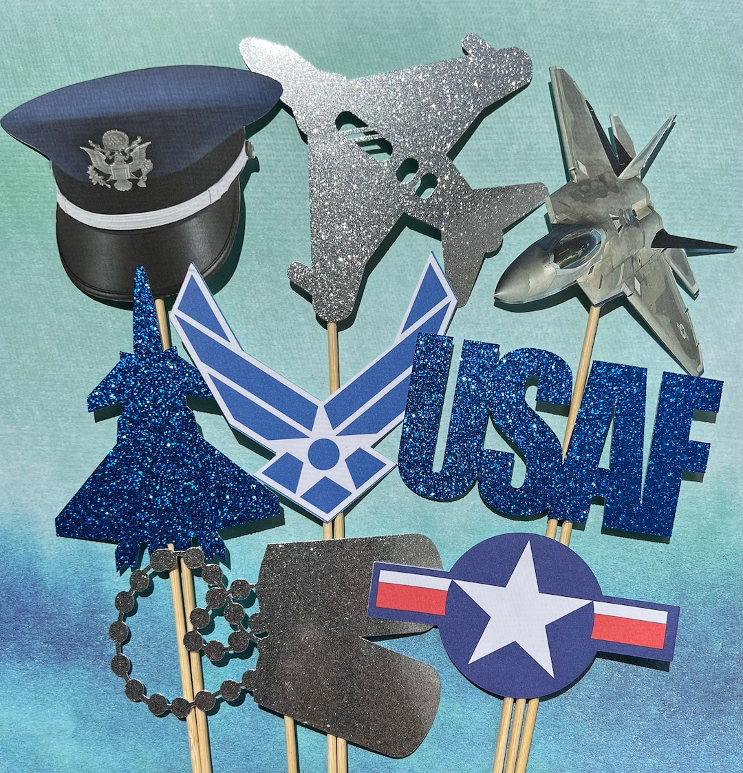 Air Force Party Decorations Air Force Party Air Force - Etsy
