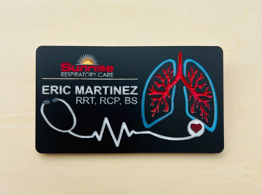 Respiratory Therapy Badge Buddy, Respiratory Therapist Badge ...