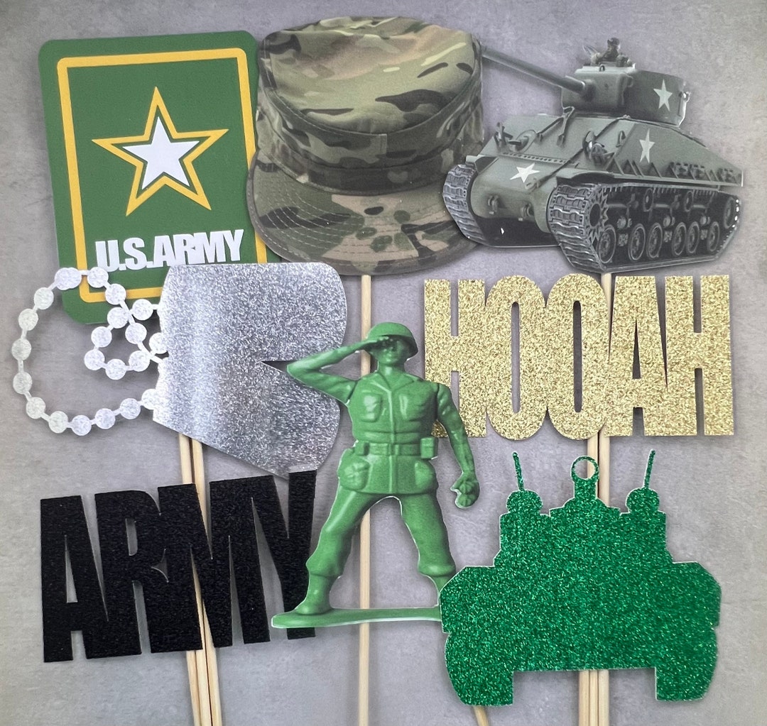 Army Party Decorations Army Boot Camp Graduation Army Party - Etsy