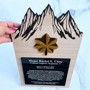 Marine Corps Plaques, Marine Corps Retirement Gift, Marine Corps Gift ...