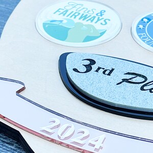 Golf Tournament Plaques, Golf Tournament Gift, Golf Awards, Golf Trophy ...