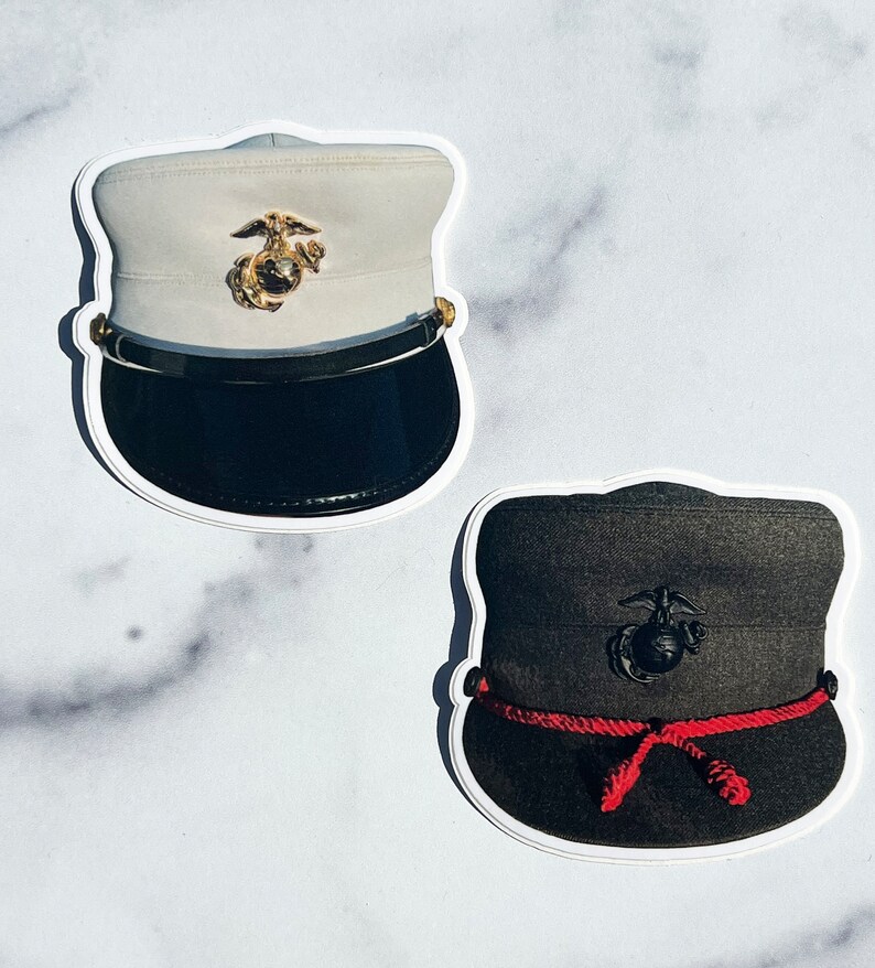 Women Marine Bucket Cover Sticker - USMC Veteran Decal - Etsy