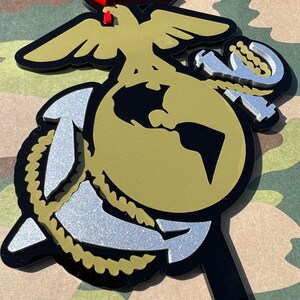 Marine Corps Cake Topper USMC Cake Topper Marine Corps - Etsy