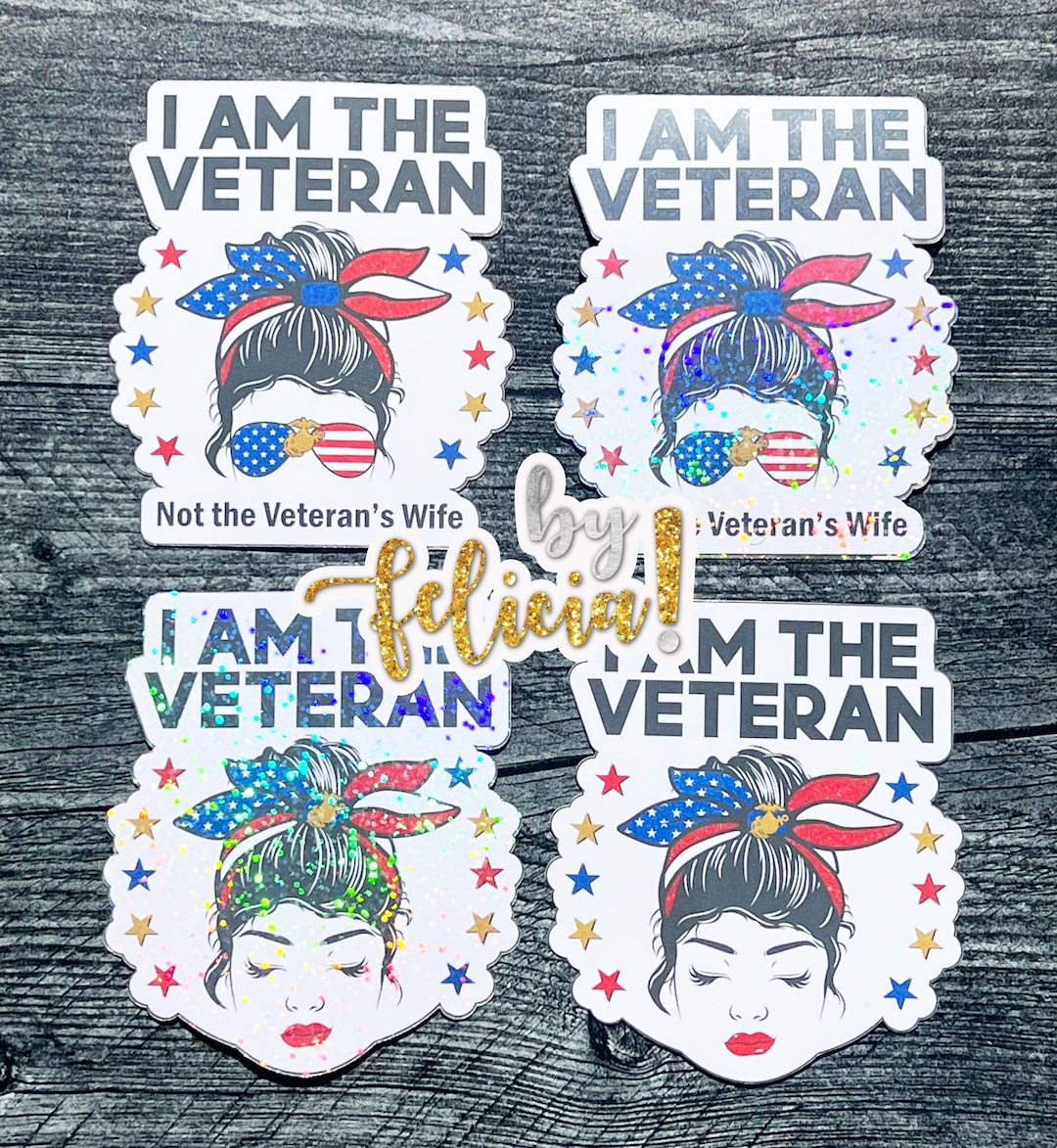 Female Marine Sticker, Female Marine Veteran, USMC Lady Sticker, Women ...