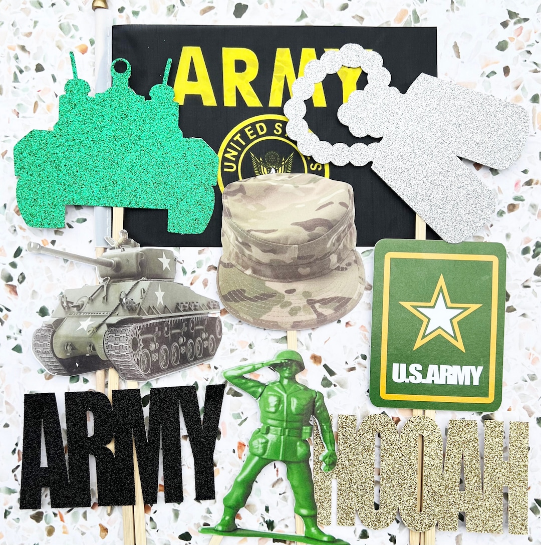 Army Party Decorations, Army Boot Camp Graduation, Army Party Supplies ...