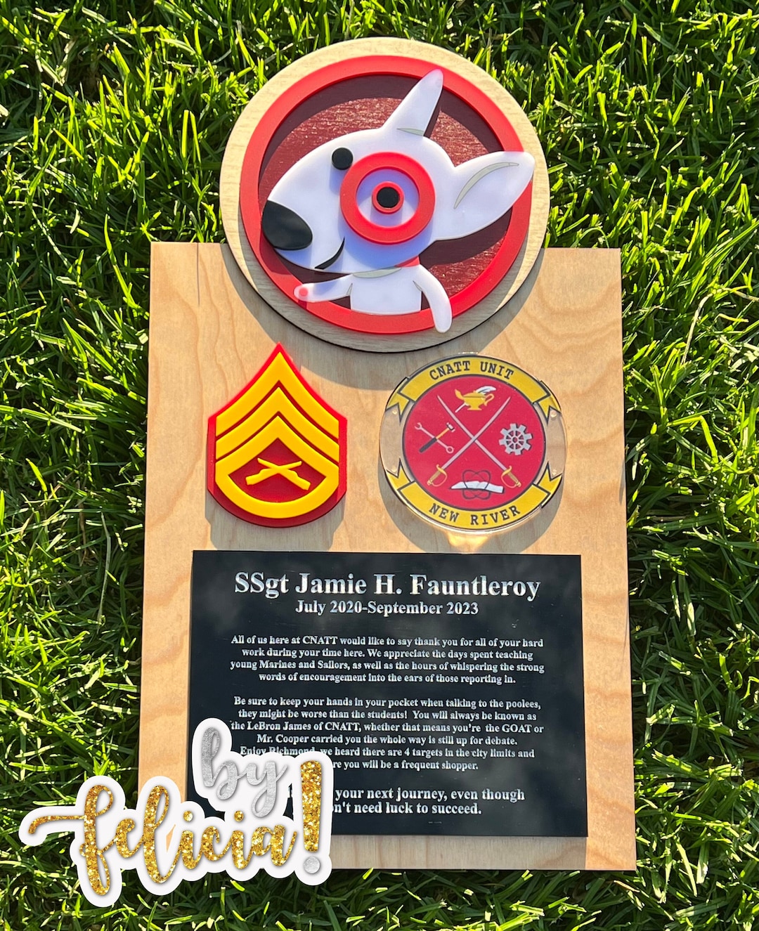 Marine Corps Plaques, Marine Corps Retirement Gift, Marine Corps Gift ...