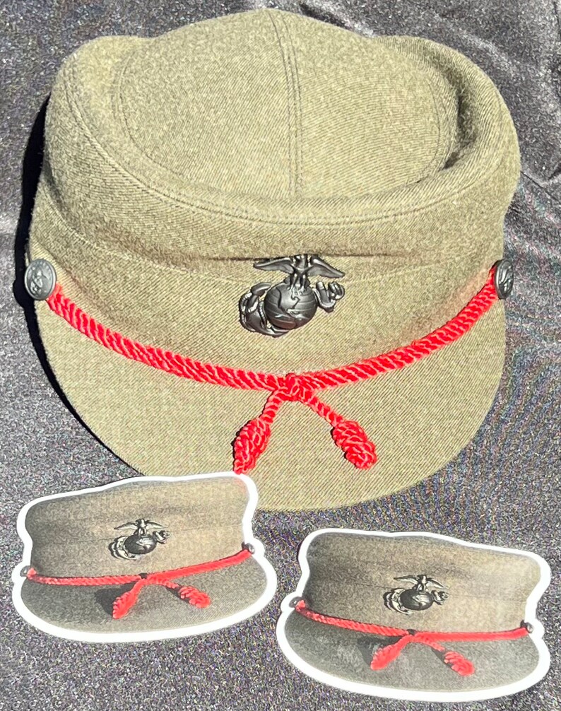 Women Marine Bucket Cover Sticker - USMC Veteran Decal - Etsy