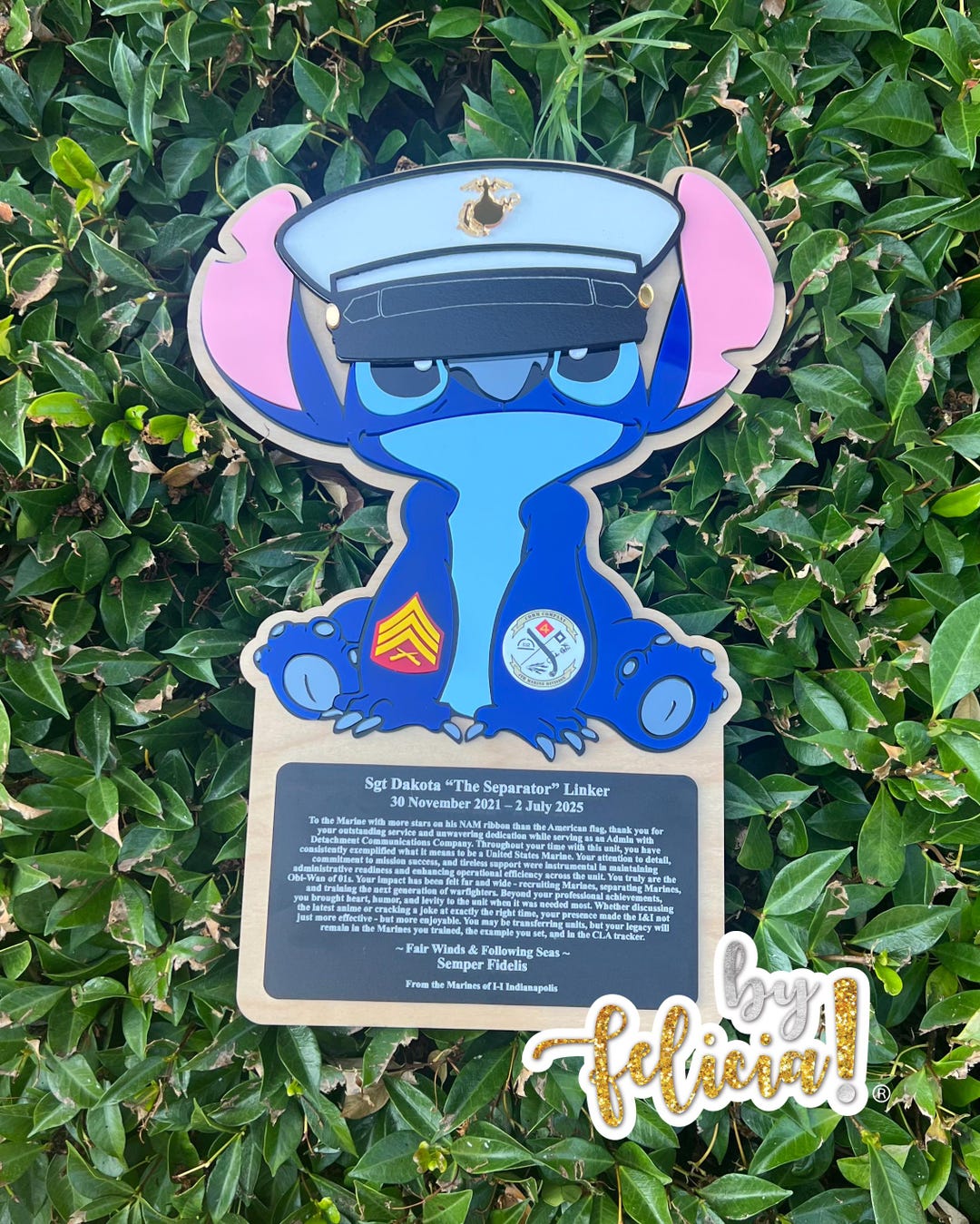 Marine Corps Plaques, Marine Corps Retirement Gift, Marine Corps Gift ...