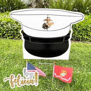 Marines Yard Sign, Marines Boot Camp Graduation, Military Yard Signs ...