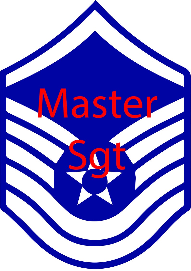 USAF Rank Svg, Air Force SVG | Air Force Rank Svg | USAF Svg | Air ...