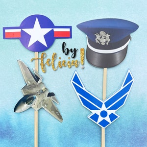 Air Force Party Decorations Air Force Party Air Force - Etsy