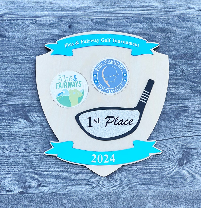 Golf Tournament Plaques, Golf Tournament Gift, Golf Awards, Golf Trophy ...