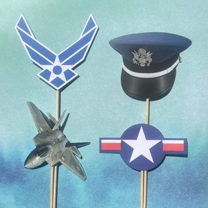 Air Force Party Decorations Air Force Party Air Force - Etsy