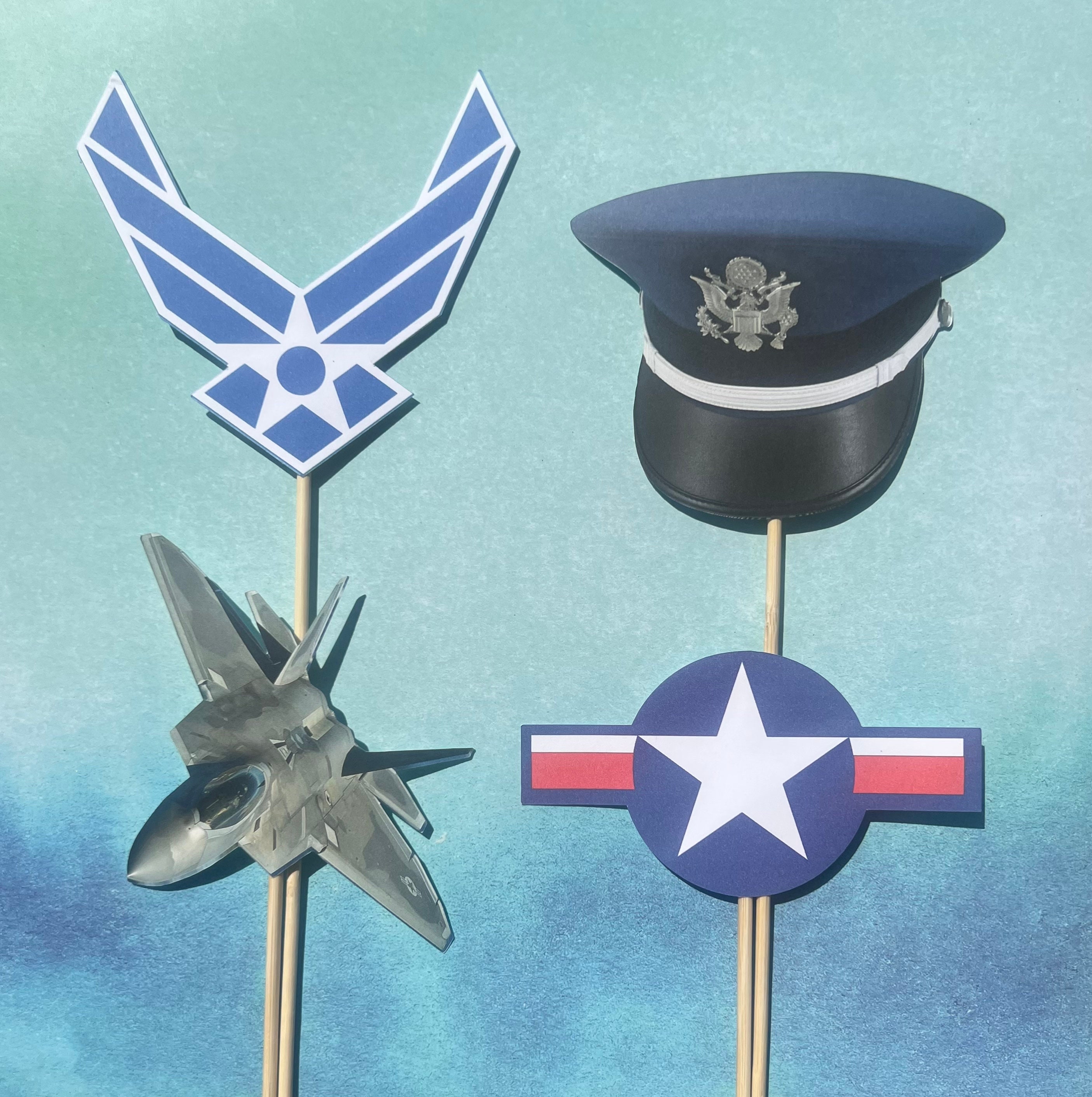 Air Force Party Decorations Air Force Party Air Force - Etsy