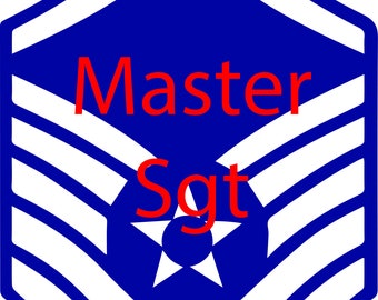 Master Sergeant Svg - Etsy