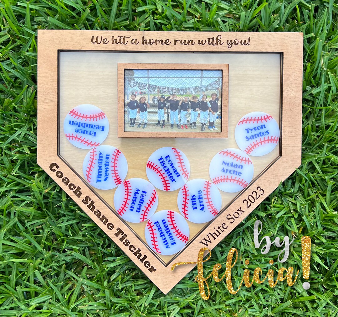 Baseball Coach Gift Baseball Coach Frame Baseball Coach Gift - Etsy