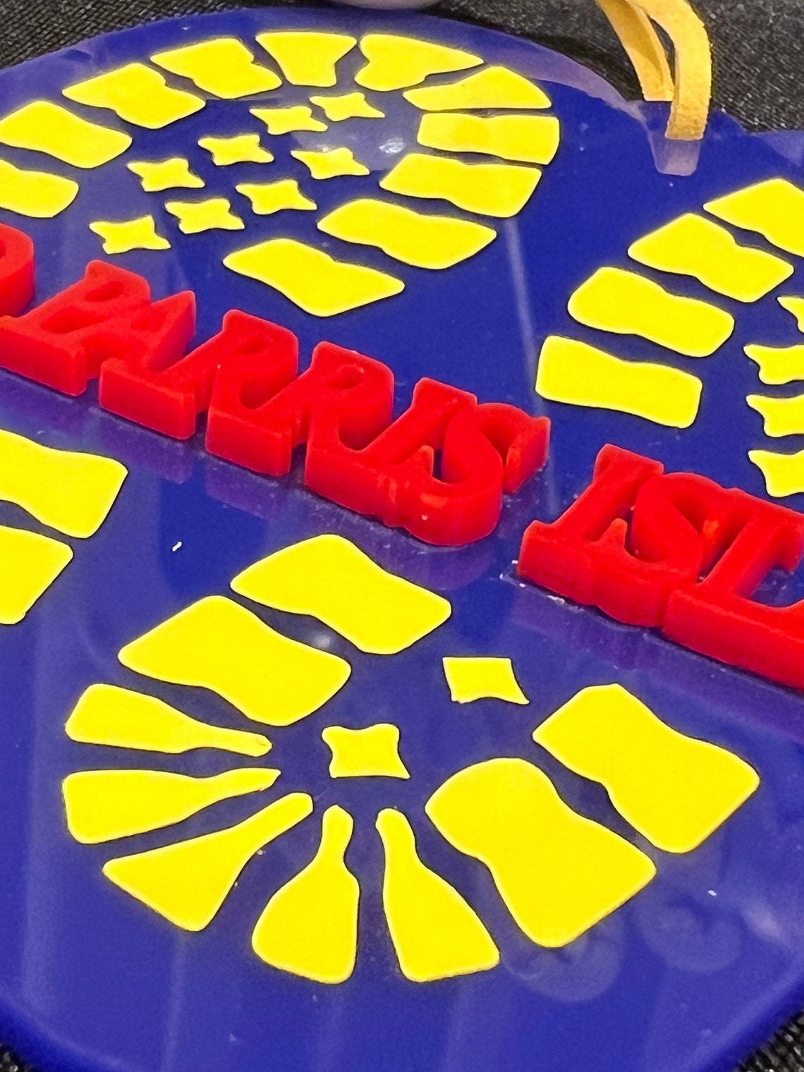 Marine Corps Ornament Yellow Footprints USMC Ornament - Etsy