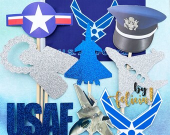 Custom Air Force Emblem Cake Topper. United States Air Force - Etsy