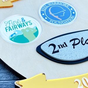 Golf Tournament Plaques, Golf Tournament Gift, Golf Awards, Golf Trophy ...