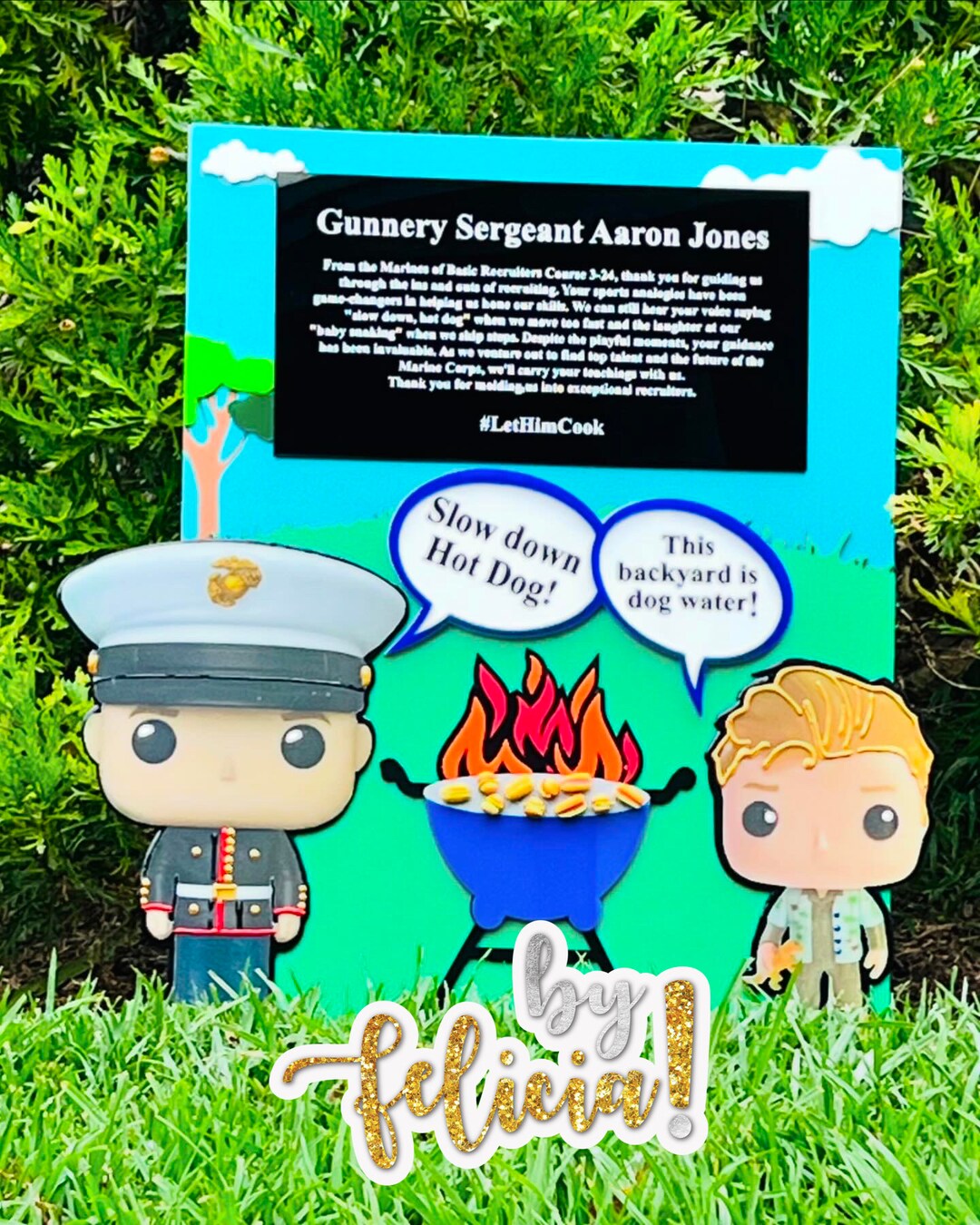 Marine Corps Plaques, Marine Corps Retirement Gift, Marine Corps Gift ...