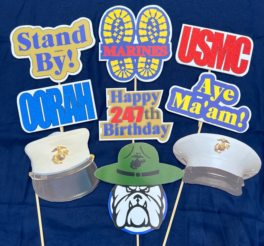 Marines Party Props Marines Boot Camp Graduation Marine Corps Ball ...