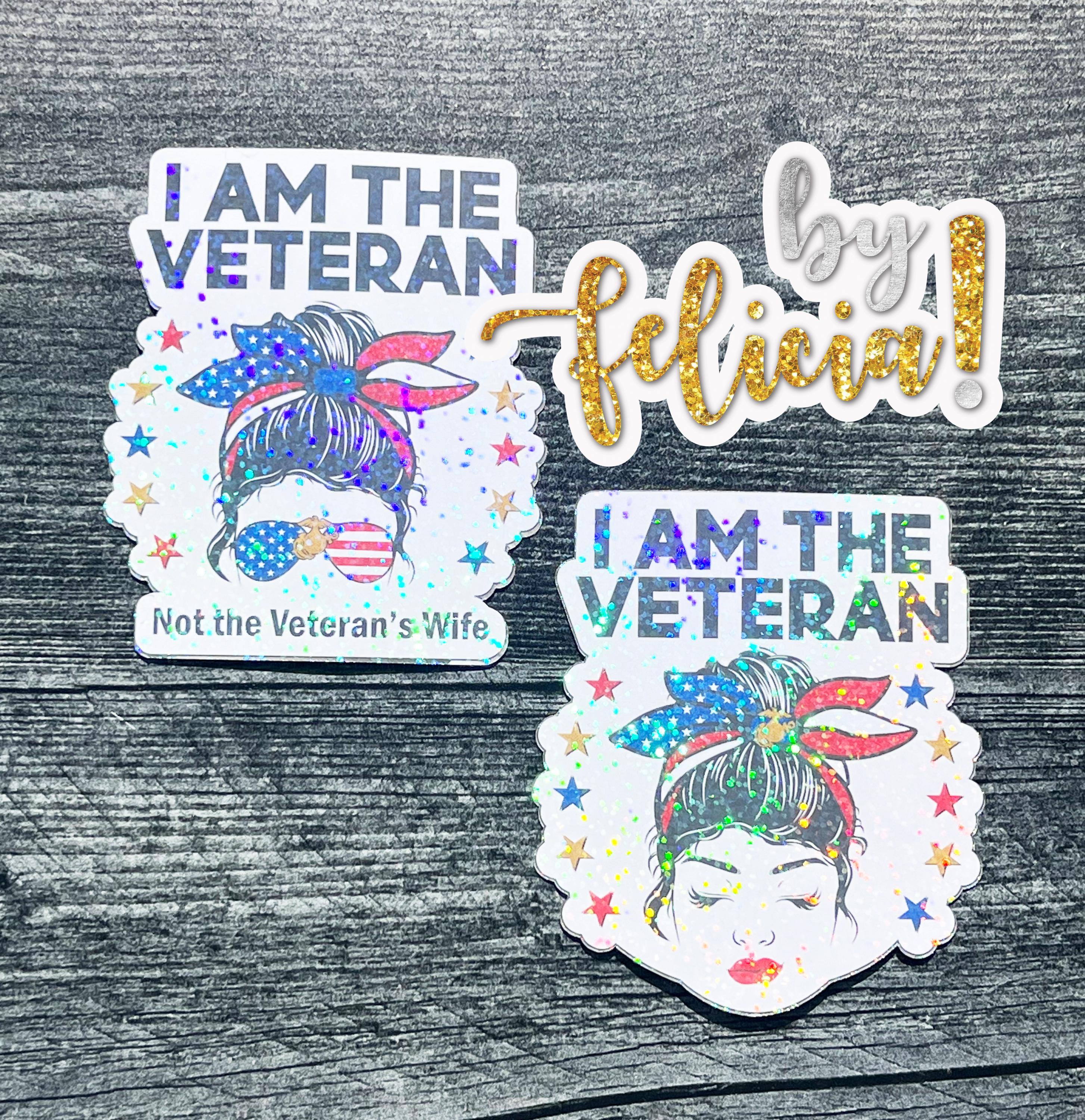 Female Marine Sticker, Female Marine Veteran, USMC Lady Sticker, Women ...